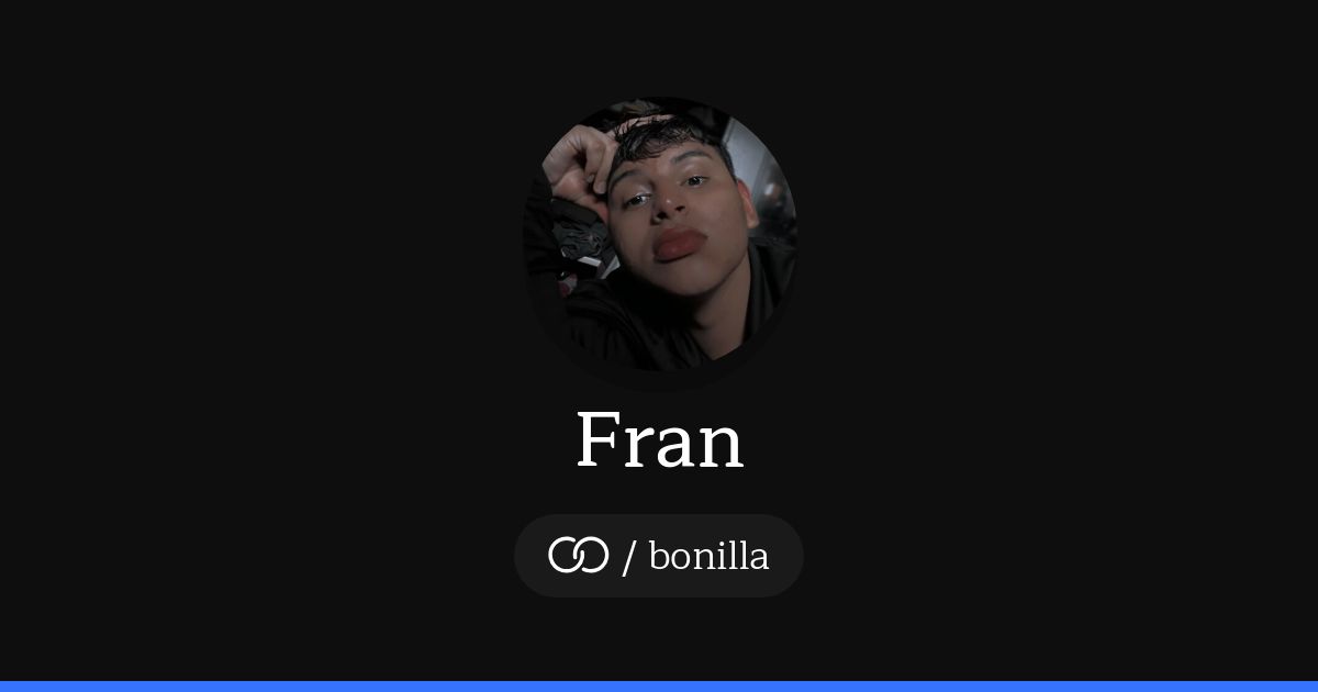 Fran (/bonilla) · solo.to