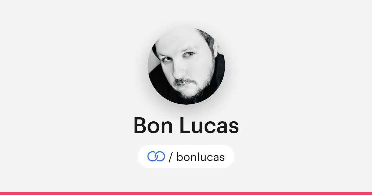 Bon Lucas (/bonlucas) · solo.to