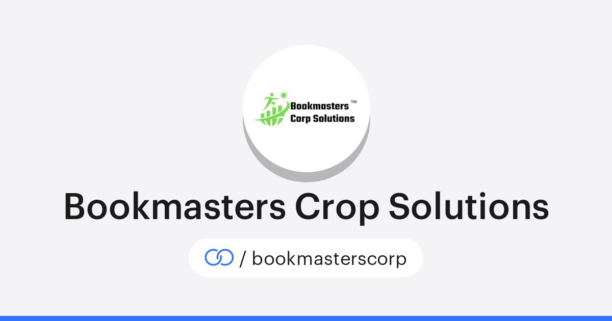 Bookmasters Crop Solutions (/bookmasterscorp) · solo.to