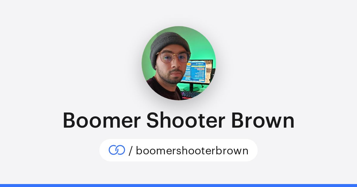 Boomer Shooter Brown (/boomershooterbrown) · solo.to