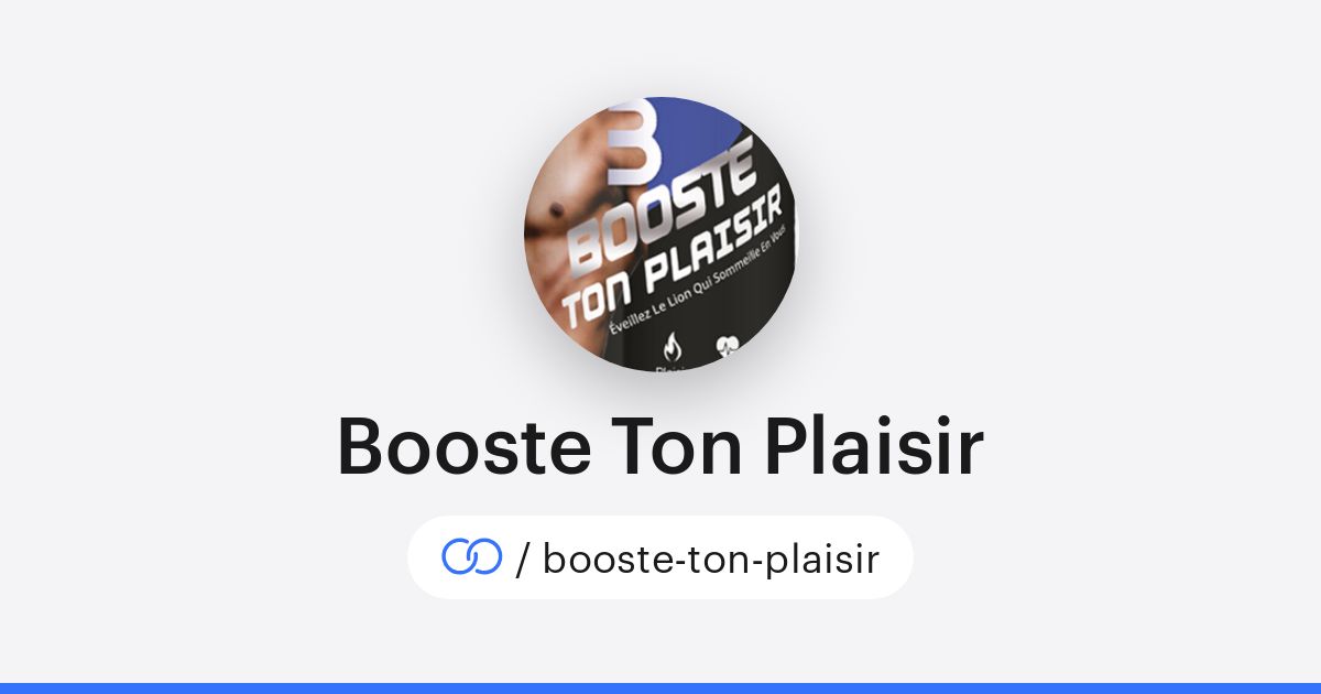 Booste Ton Plaisir (/booste-ton-plaisir) · solo.to