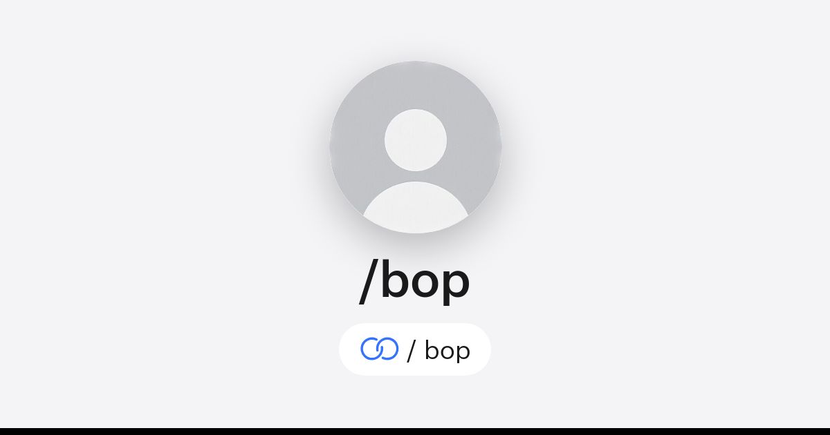 /bop · solo.to