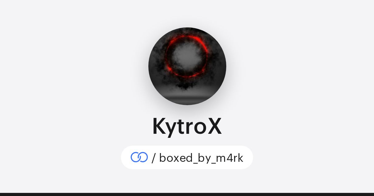 KytroX (/boxed_by_m4rk) · solo.to