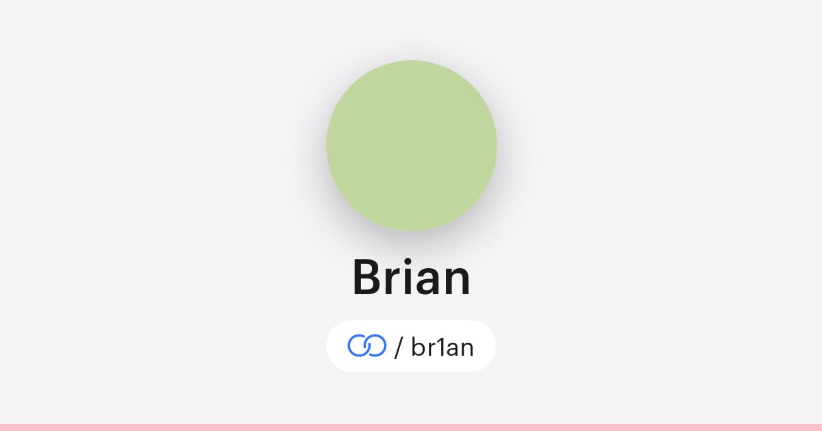 Brian (/br1an) · solo.to