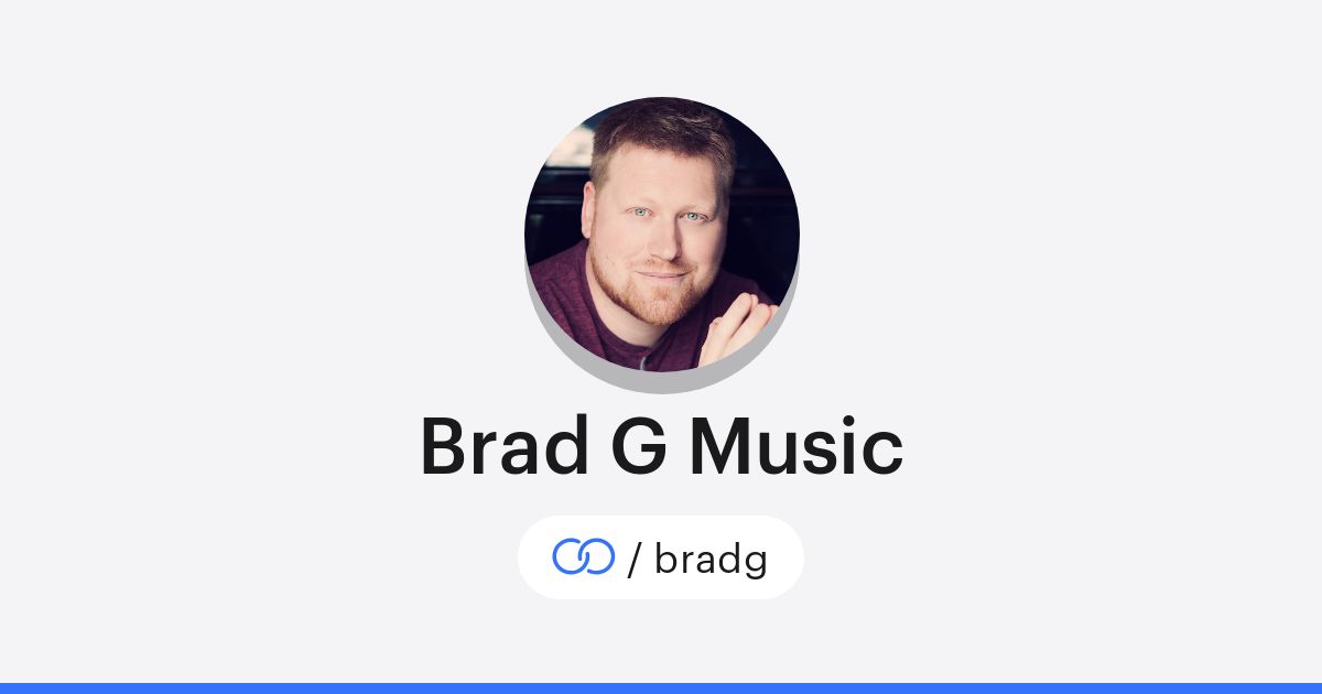 Brad G Music (/bradg) · solo.to