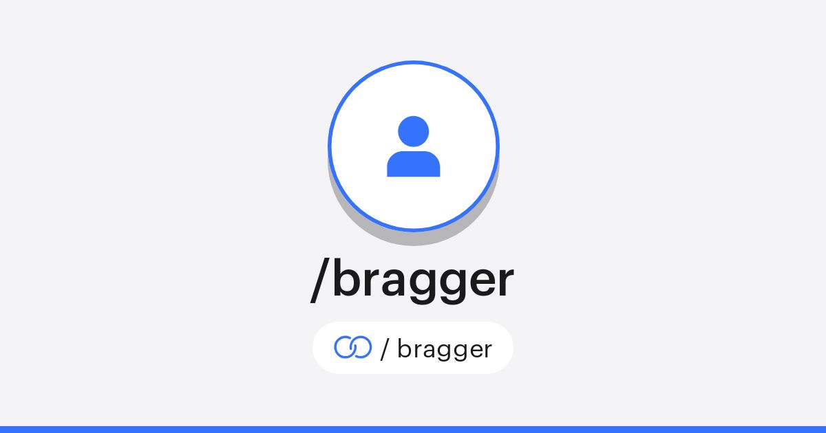/bragger · solo.to