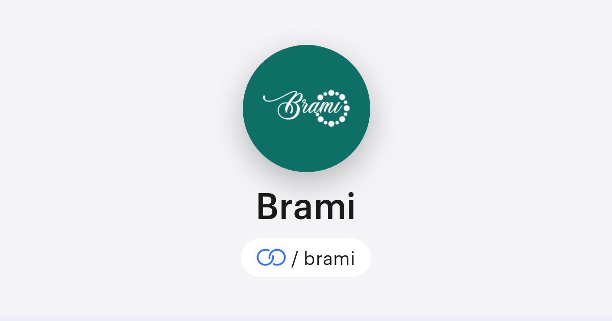 Brami · solo.to