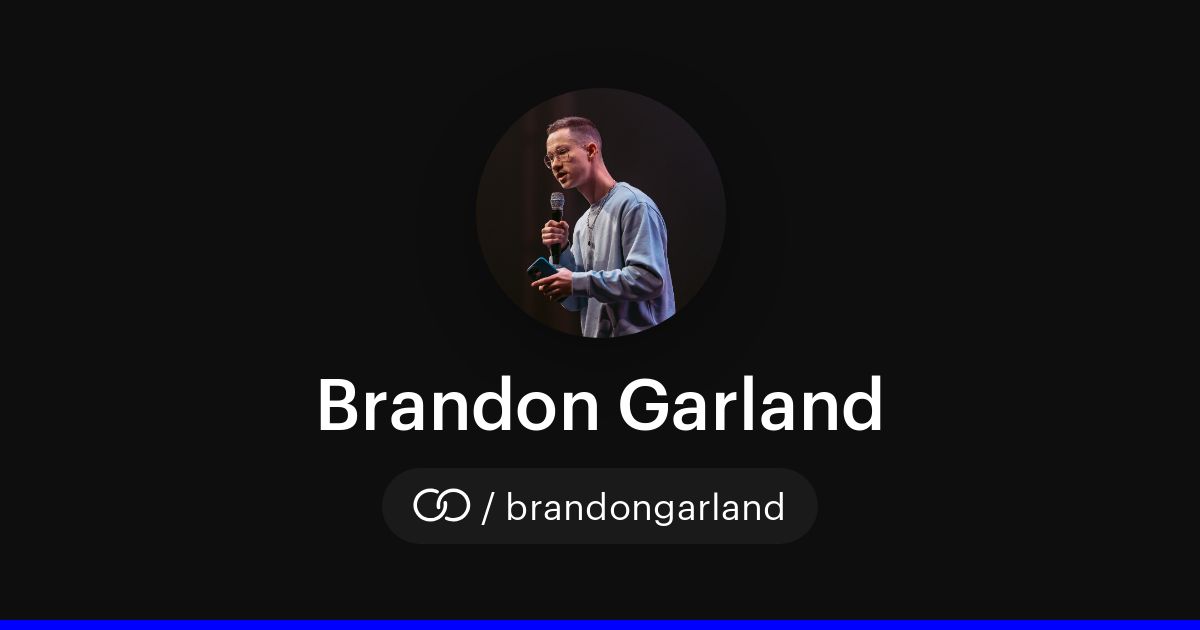 Brandon Garland (/brandongarland) · solo.to