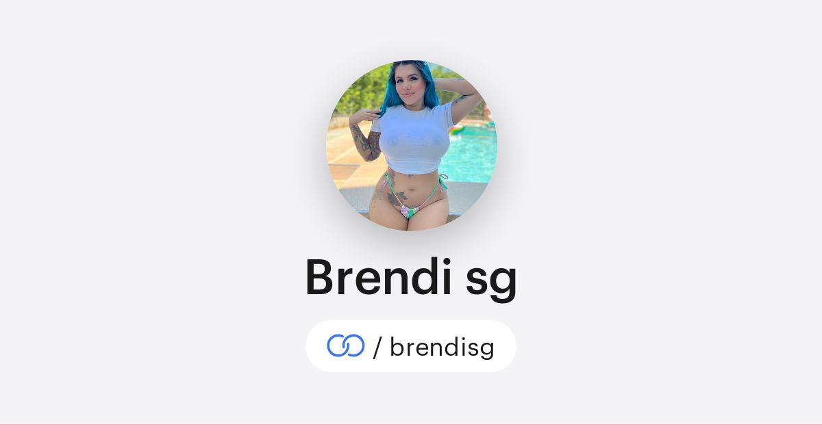 Brendi sg (/brendisg) · solo.to