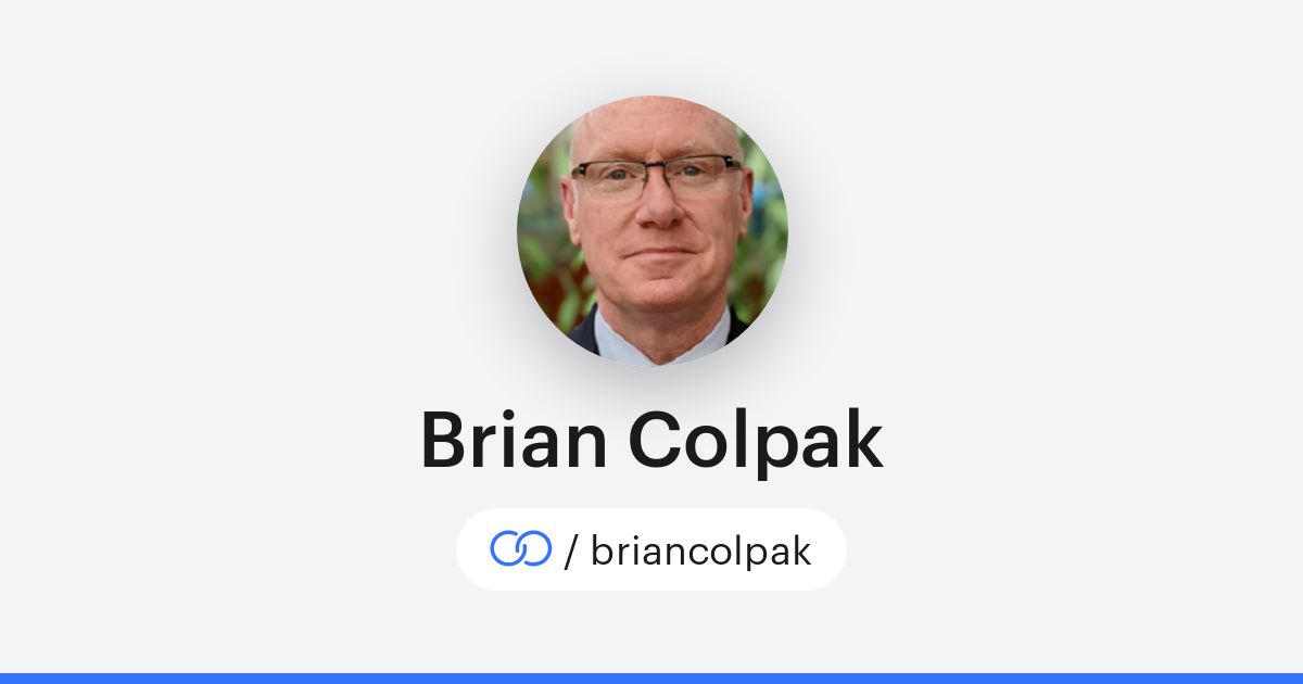 Brian Colpak (/briancolpak) · solo.to