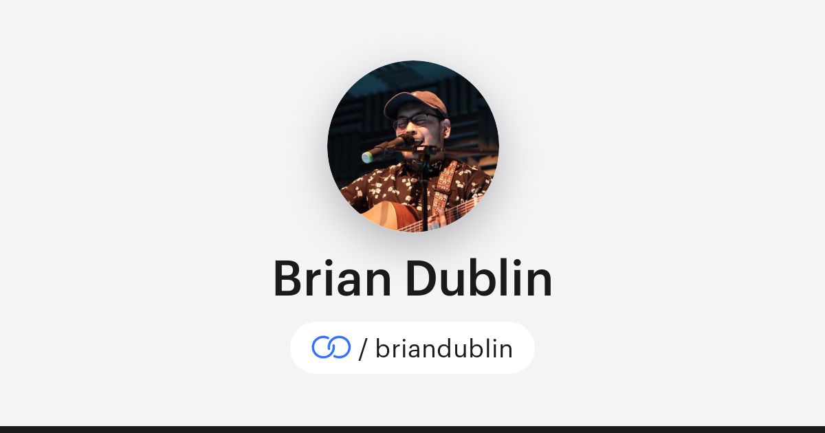 Brian Dublin (/briandublin) · solo.to