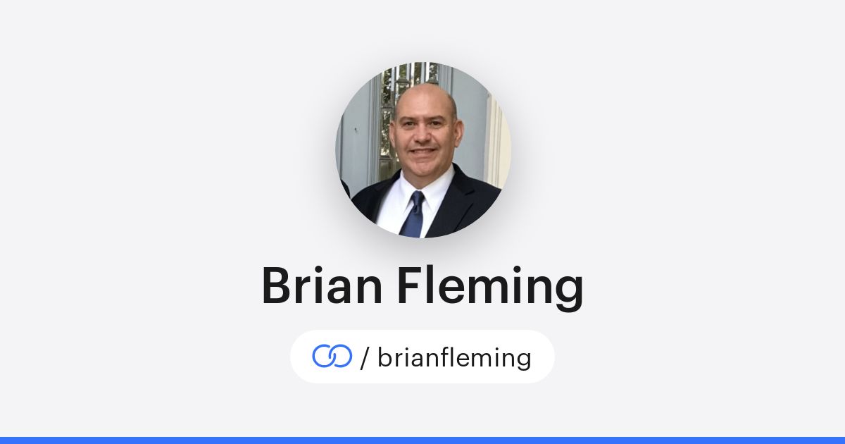 Brian Fleming (/brianfleming) · solo.to