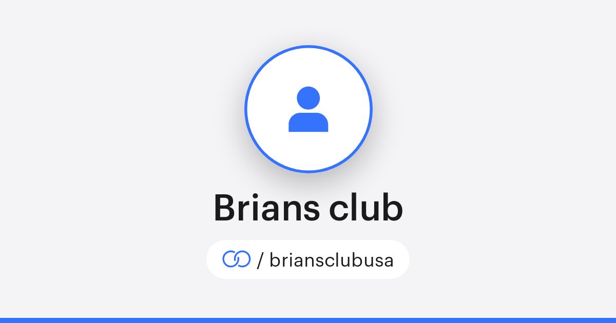 Brians club (/briansclubusa) · solo.to
