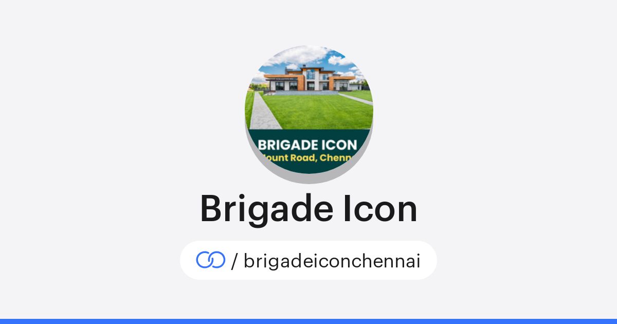 Brigade Icon (/brigadeiconchennai) · solo.to