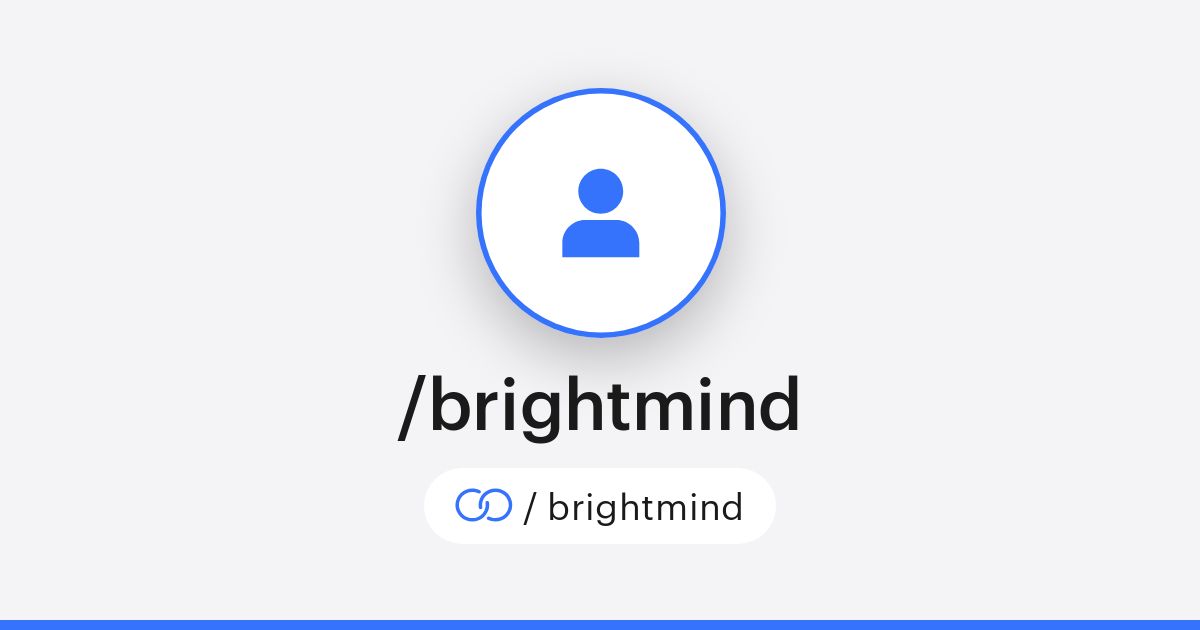 /brightmind · solo.to