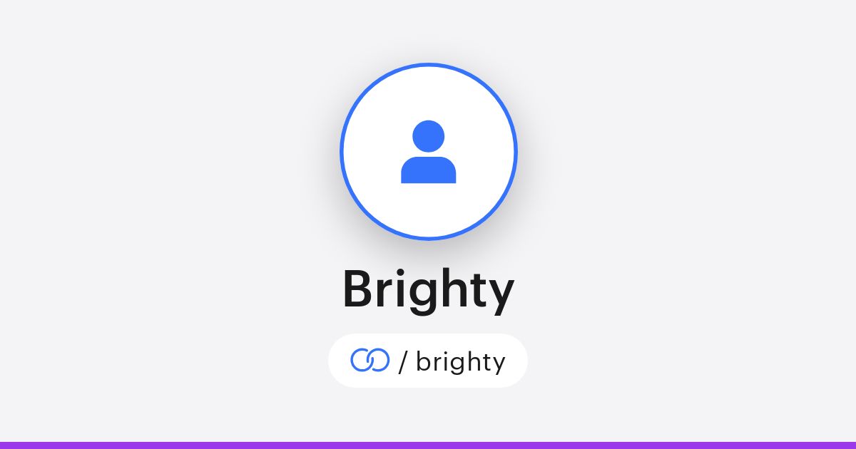 Brighty (/brighty) · solo.to