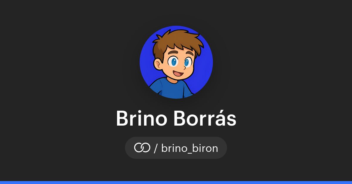 Brino Borrás (/brino_biron) · solo.to