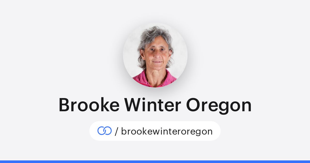 Brooke Winter Oregon (/brookewinteroregon) · solo.to