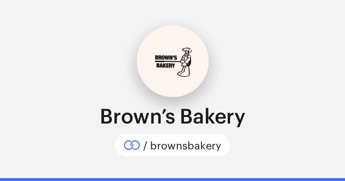 Brown’s Bakery (/brownsbakery) · solo.to