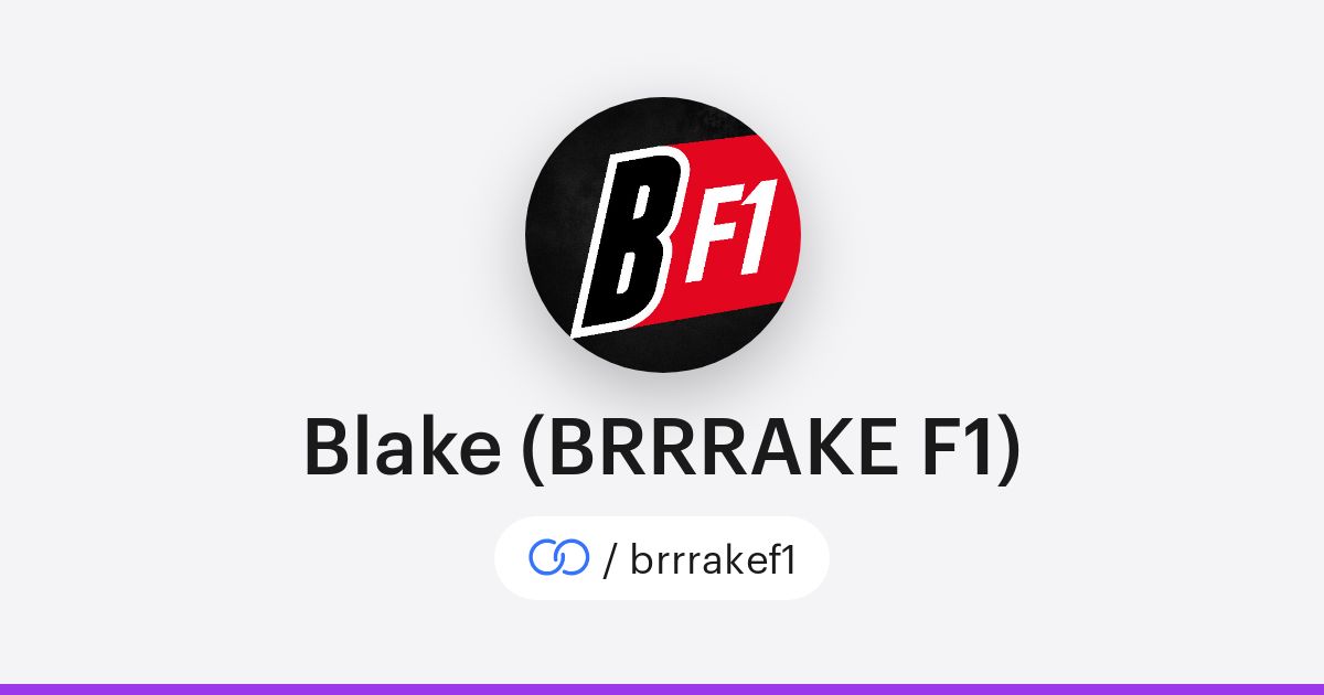 Blake (BRRRAKE F1) (/brrrakef1) · solo.to