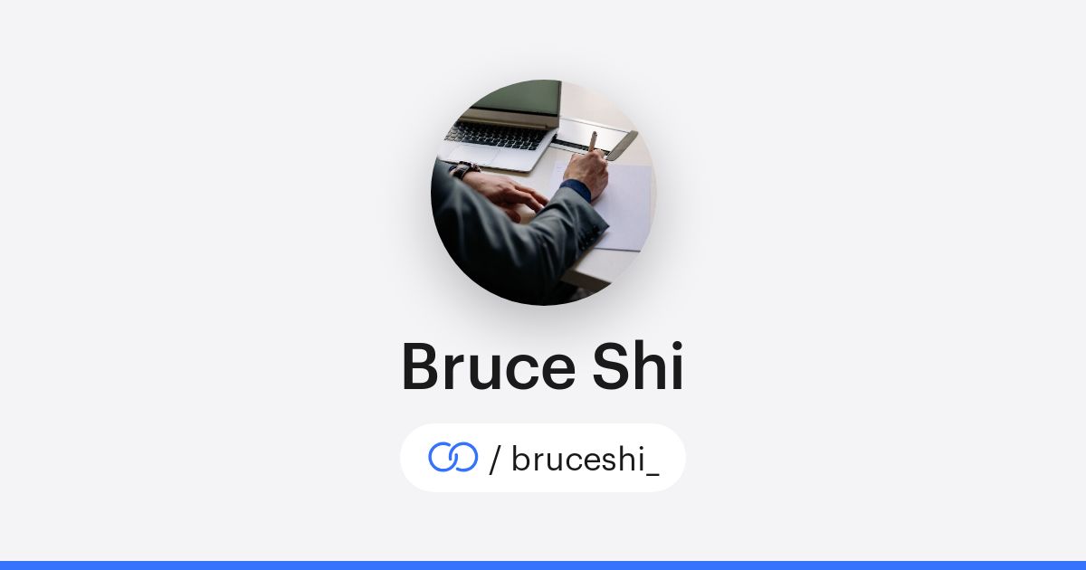 Bruce Shi (/bruceshi_) · solo.to