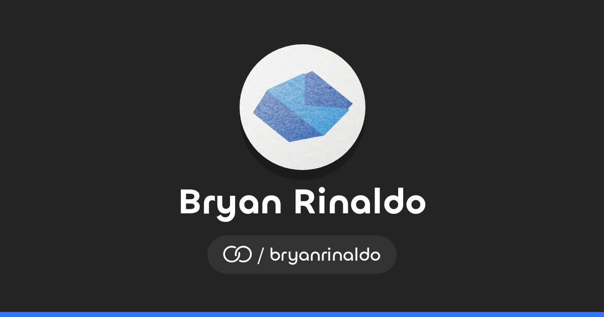 Bryan Rinaldo (/bryanrinaldo) · solo.to