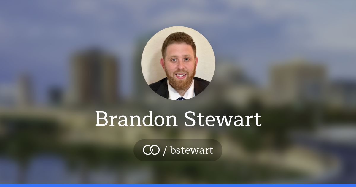 Brandon Stewart (/bstewart) · solo.to