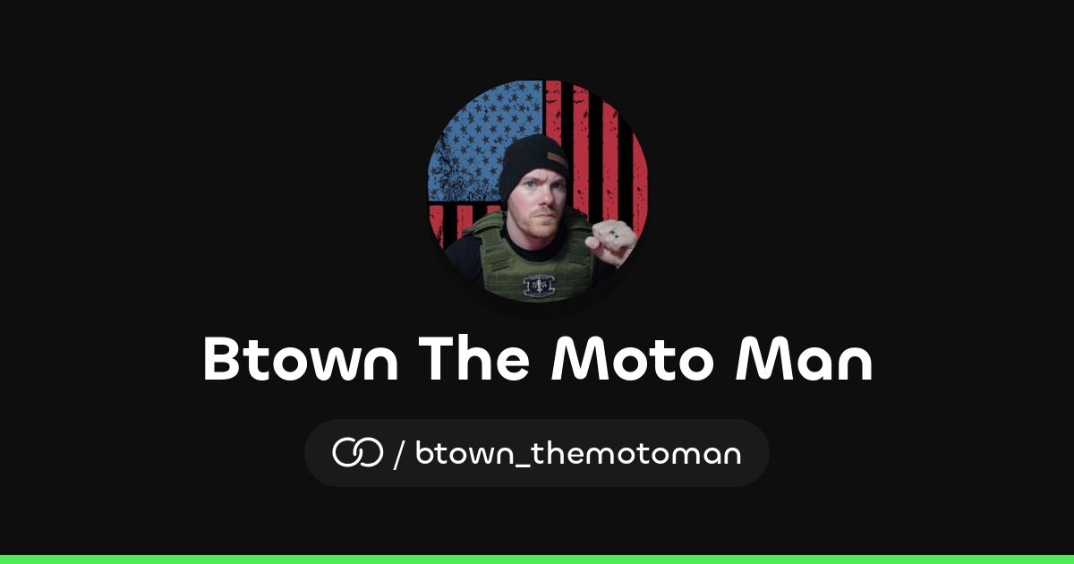 Btown The Moto Man (/btown_themotoman) · solo.to