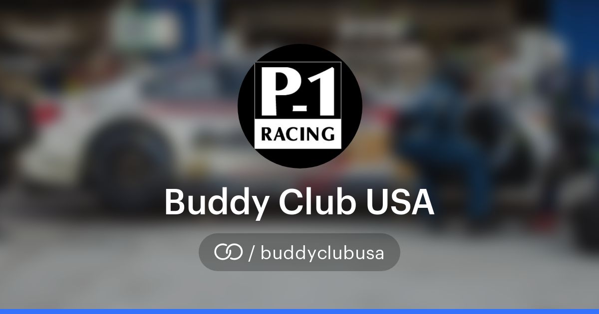 Buddy Club USA (/buddyclubusa)