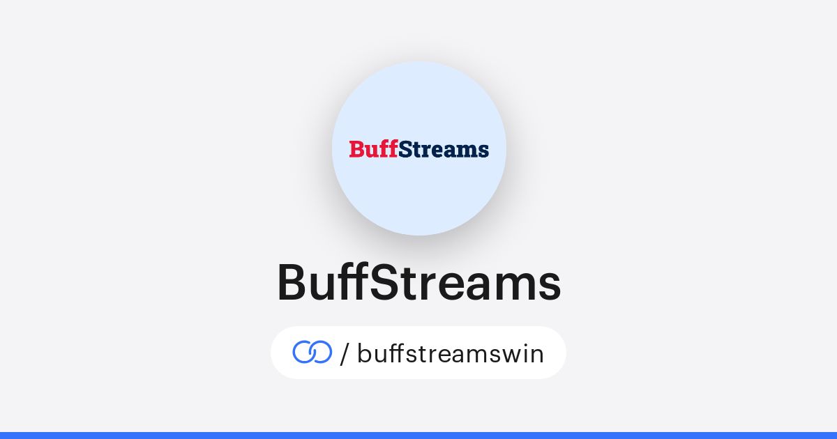 BuffStreams (/buffstreamswin) · solo.to