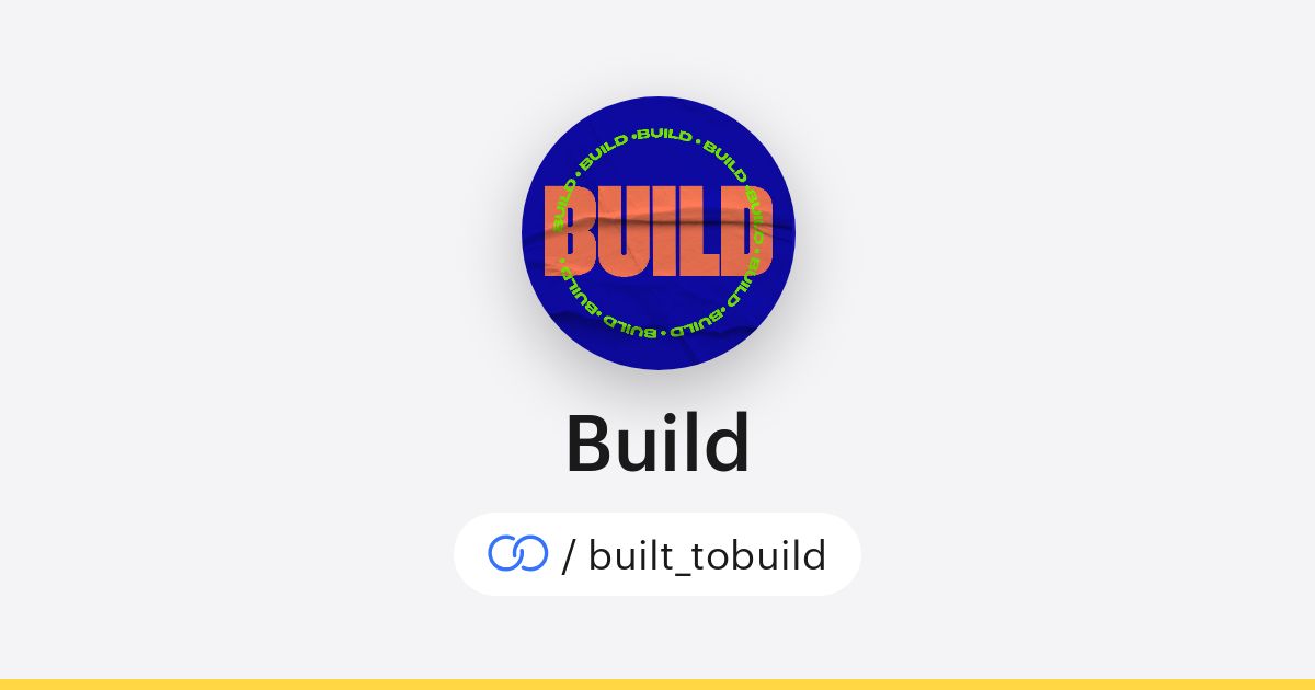Build (/built_tobuild) · solo.to