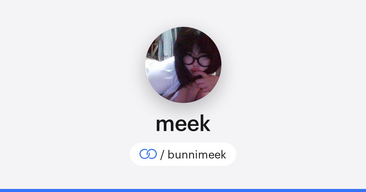 meek (/bunnimeek) · solo.to