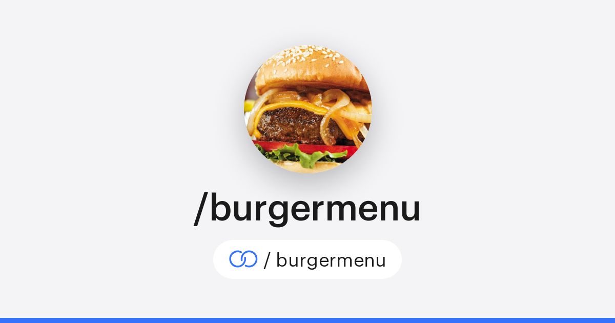 /burgermenu · solo.to