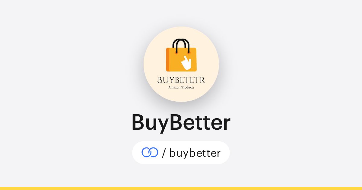 BuyBetter · solo.to