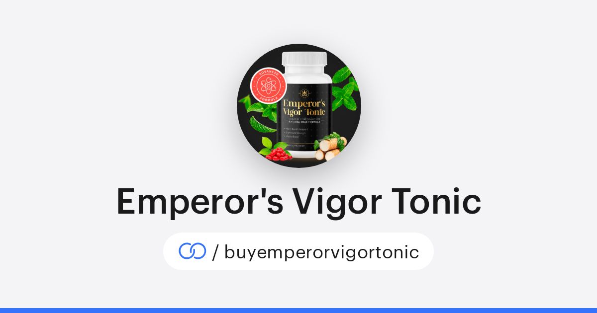 Emperor's Vigor Tonic (/buyemperorvigortonic) · solo.to