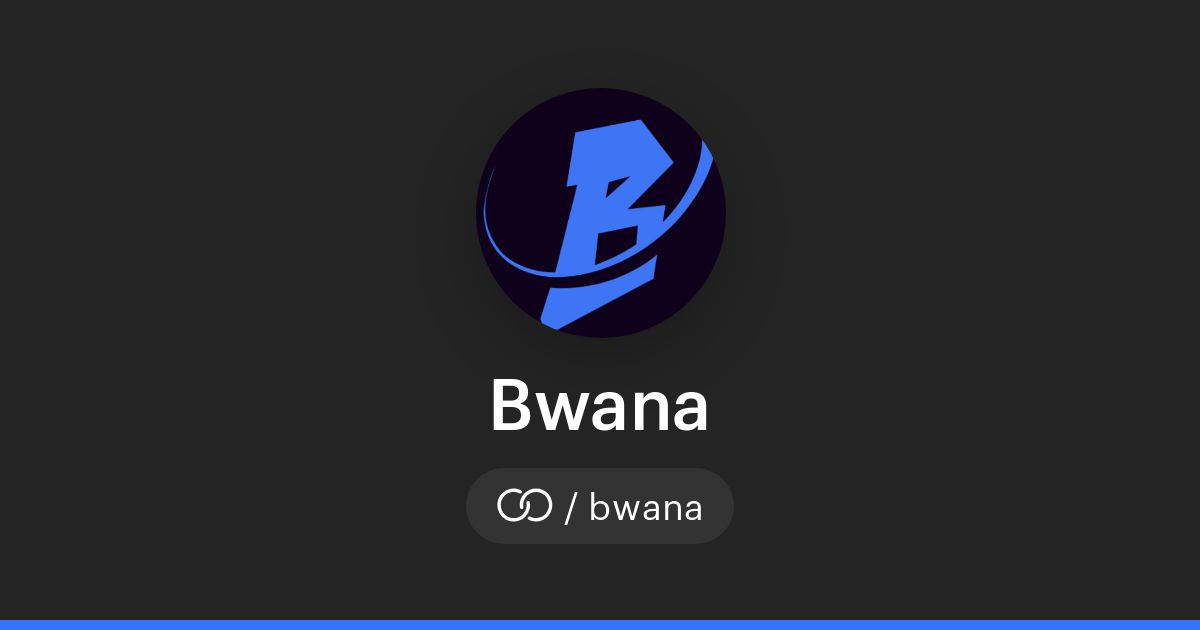 Bwana · solo.to