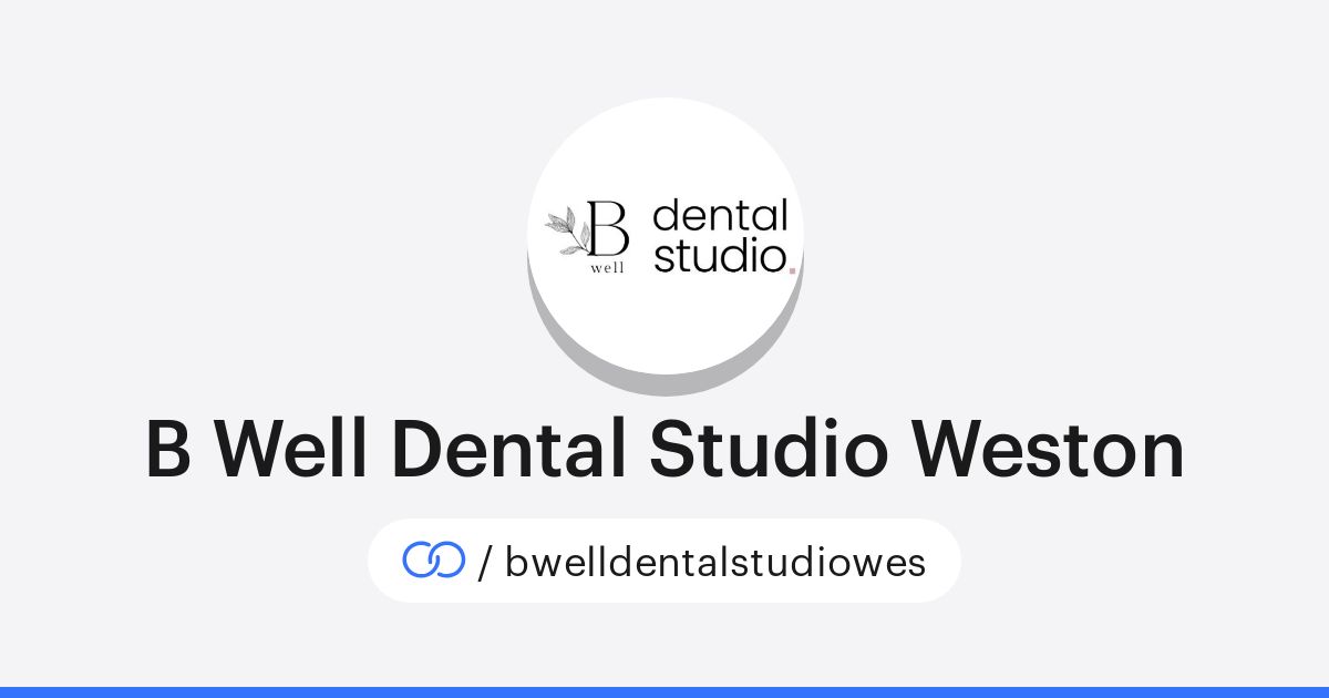 B Well Dental Studio Weston (/bwelldentalstudiowes) · solo.to