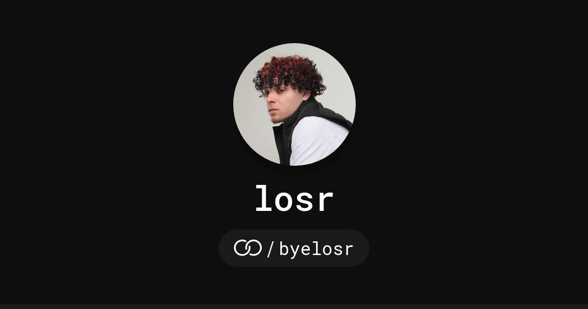 losr (/byelosr) · solo.to