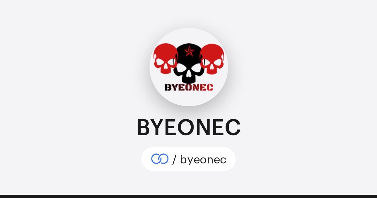 BYEONEC · solo.to