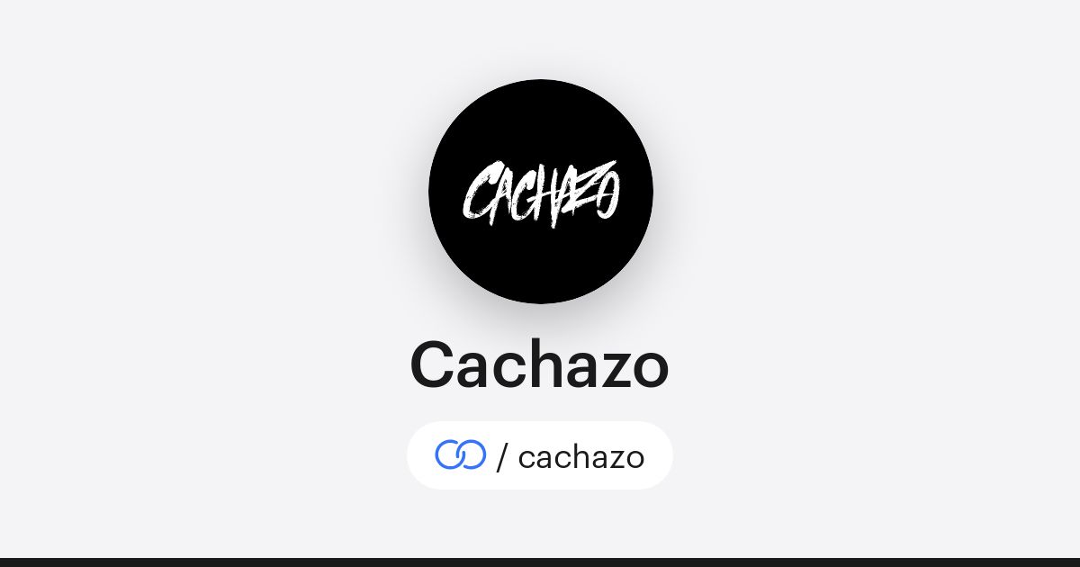 Cachazo · solo.to