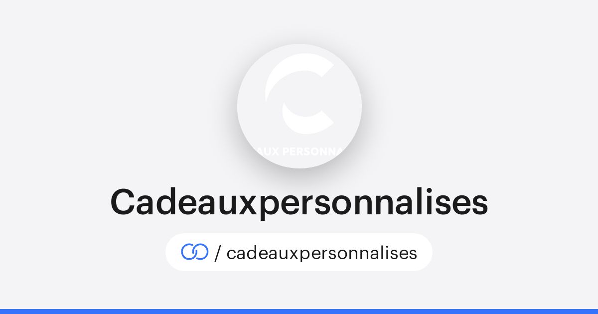Cadeauxpersonnalises · solo.to