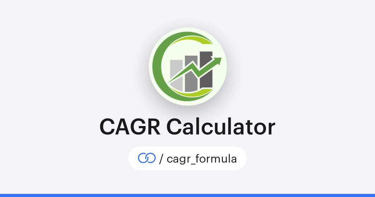 CAGR Calculator (/cagr_formula) · solo.to