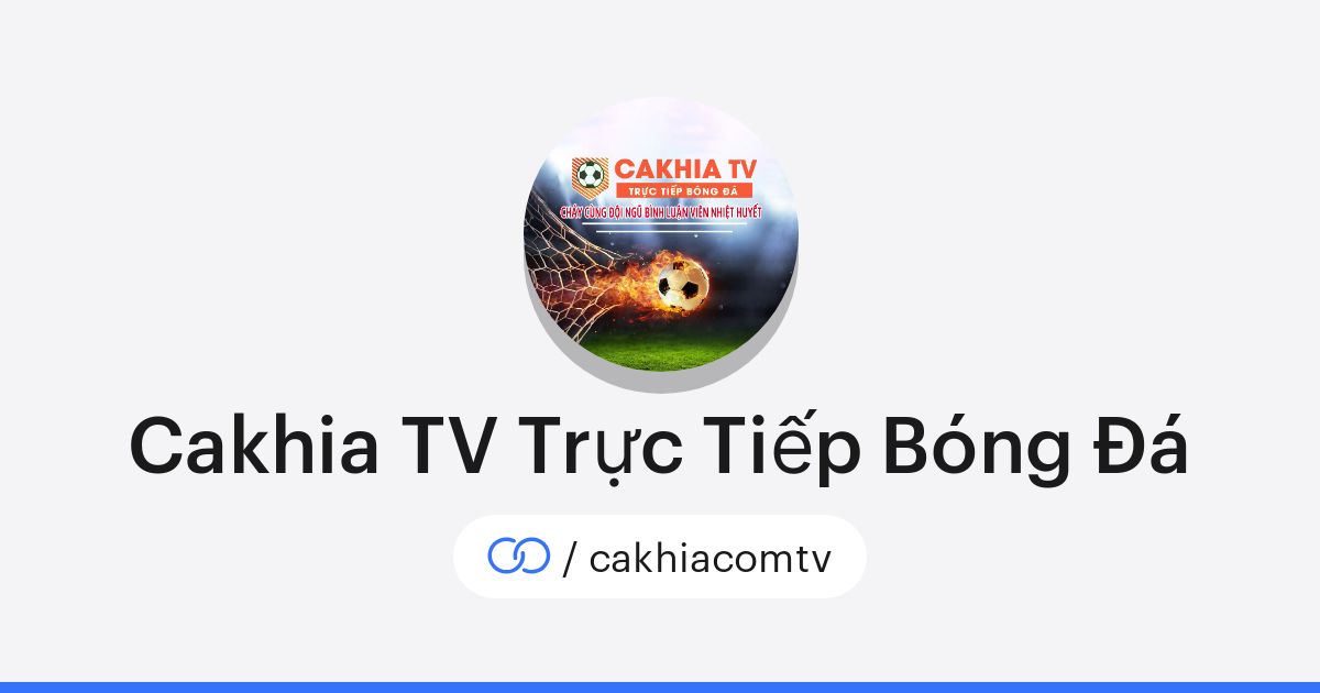 Cakhia TV Trực Tiếp Bóng Đá (/cakhiacomtv) · solo.to