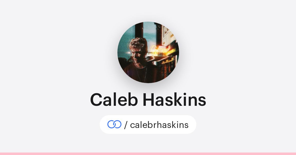 Caleb Haskins (/calebrhaskins) · solo.to