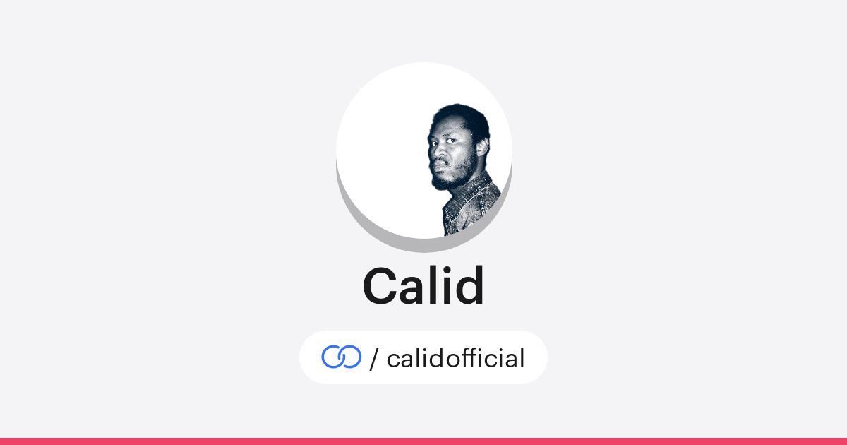 Calid (/calidofficial) · solo.to