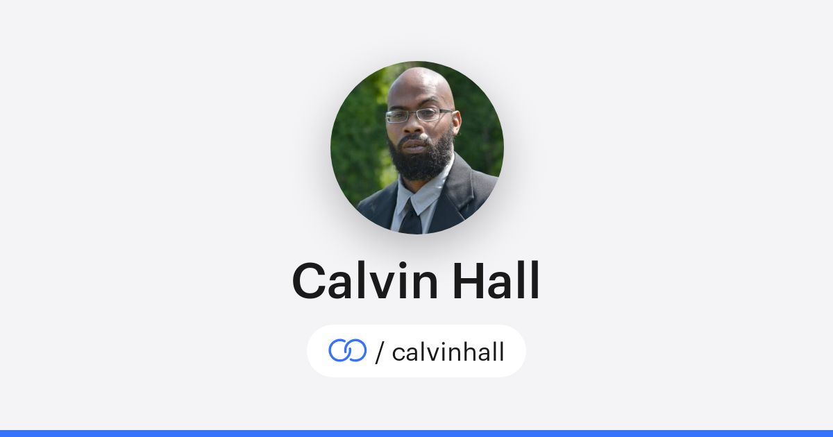 Calvin Hall (/calvinhall) · solo.to