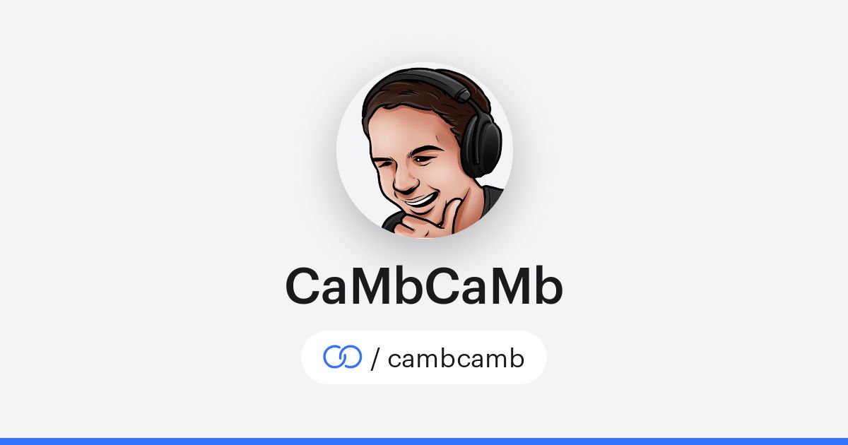 CaMbCaMb · solo.to