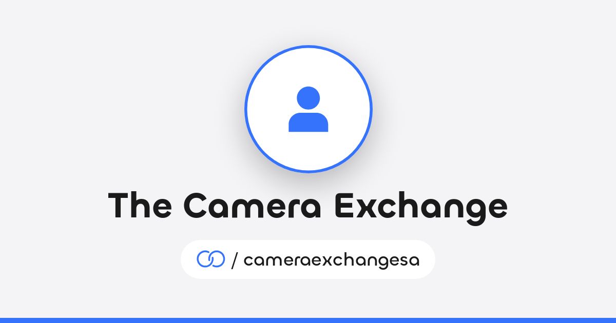 The Camera Exchange (/cameraexchangesa) · solo.to