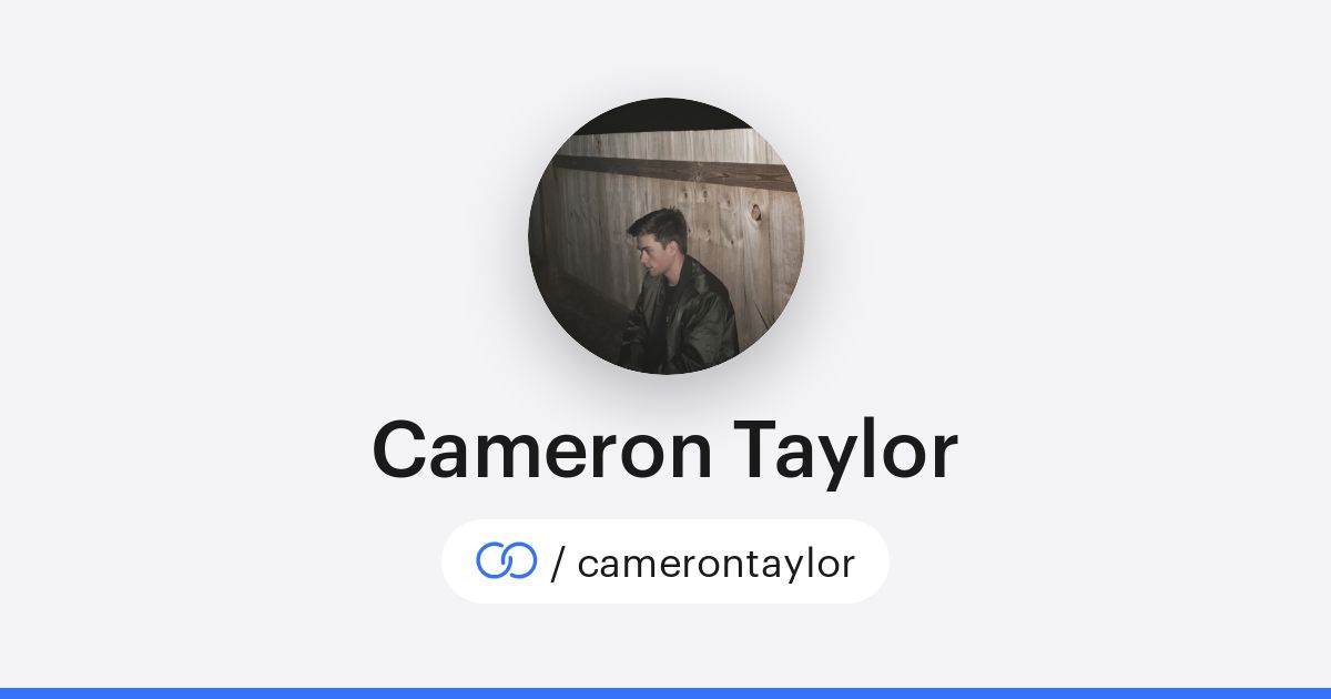 Cameron Taylor (/camerontaylor) · solo.to