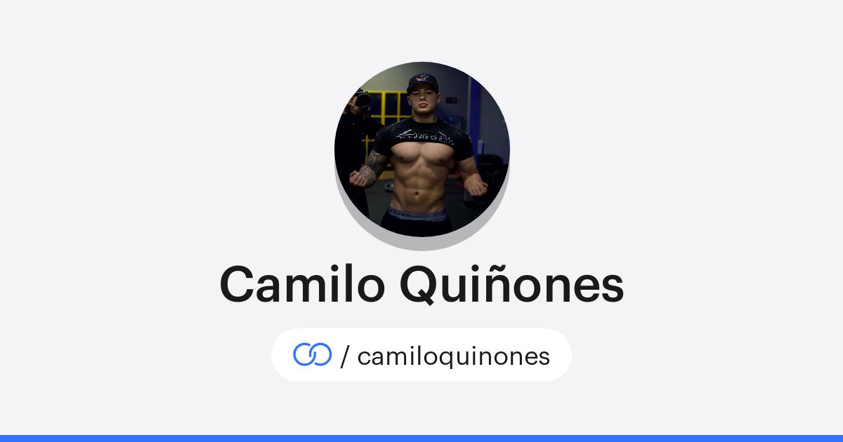 Camilo Quiñones (/camiloquinones) · solo.to